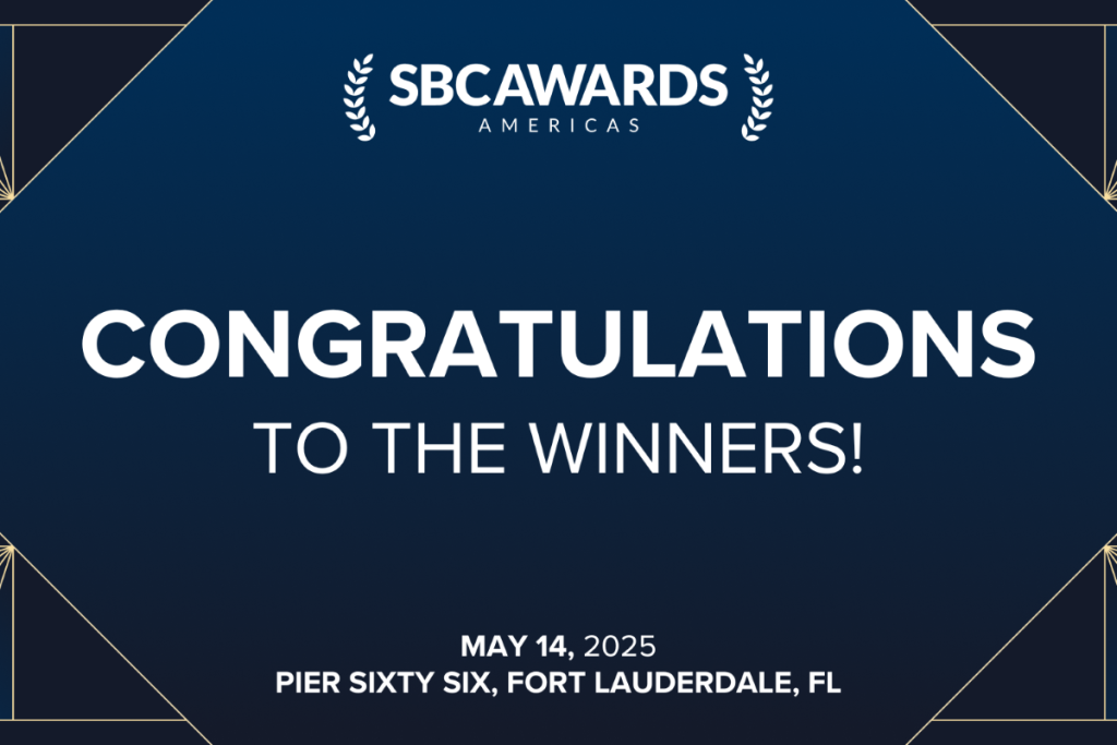 SBC Awards Americas announces inaugural winners - canadiangamingbusiness